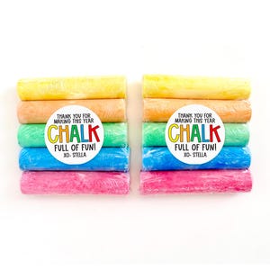 End of School Year Class Gift - Sidewalk Chalk SET - End of School Year ...