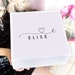 Custom Gift Box - White Confetti Box - Round White Hat Box - Custom ...