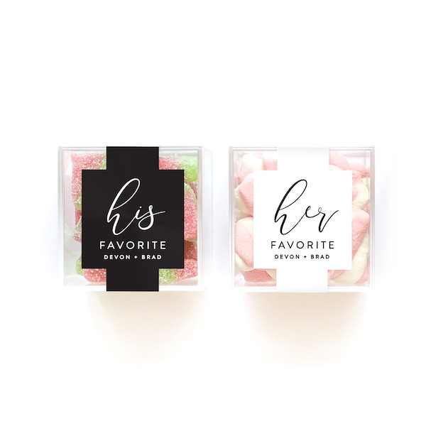Candy Labels - Etsy