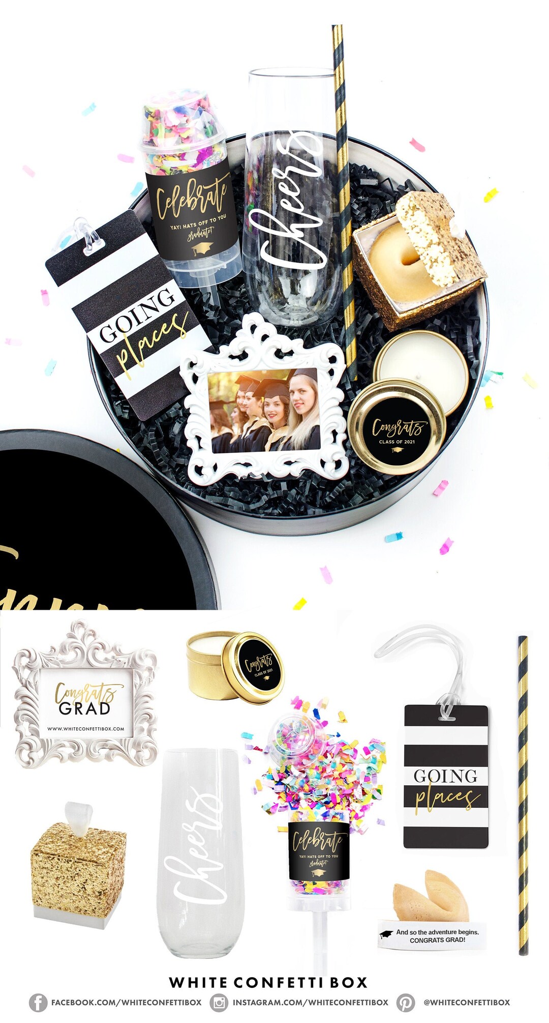 2025 College Graduation Gift Box - Masters Graduation Gift ...