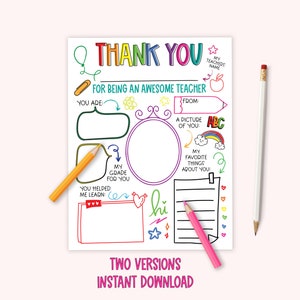 Teacher Appreciation Week PRINTABLE Coloring Page - Awesome Teacher ...