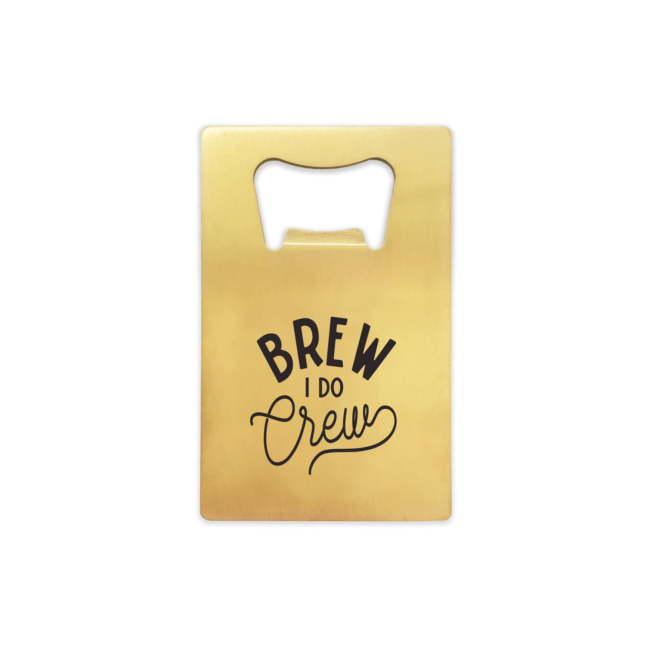 I Do Brew Crew Gold Bottle Opener Groomsmen Gift Bottle - Etsy