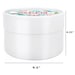 White Gift Box - Round Gift Box - White Round Box - Keepsake Gift Box ...