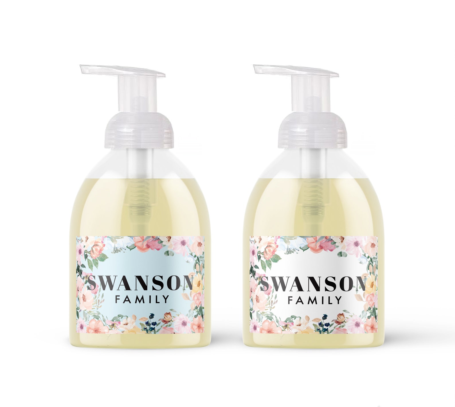 Personalized Hand Soap Gift - Set of 2 - Set of Custom Handsoaps ...