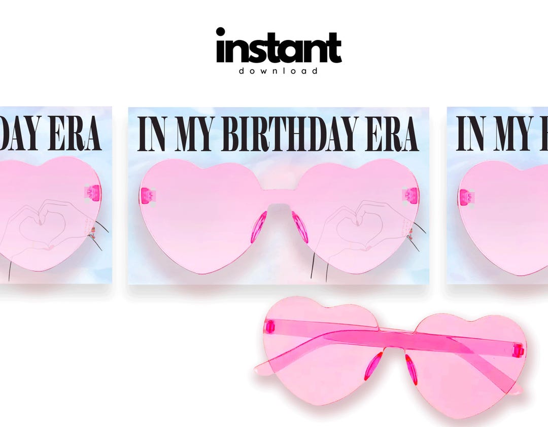 Eras Birthday Party Favor INSTANT DOWNLOAD - Affordable Birthday Party ...