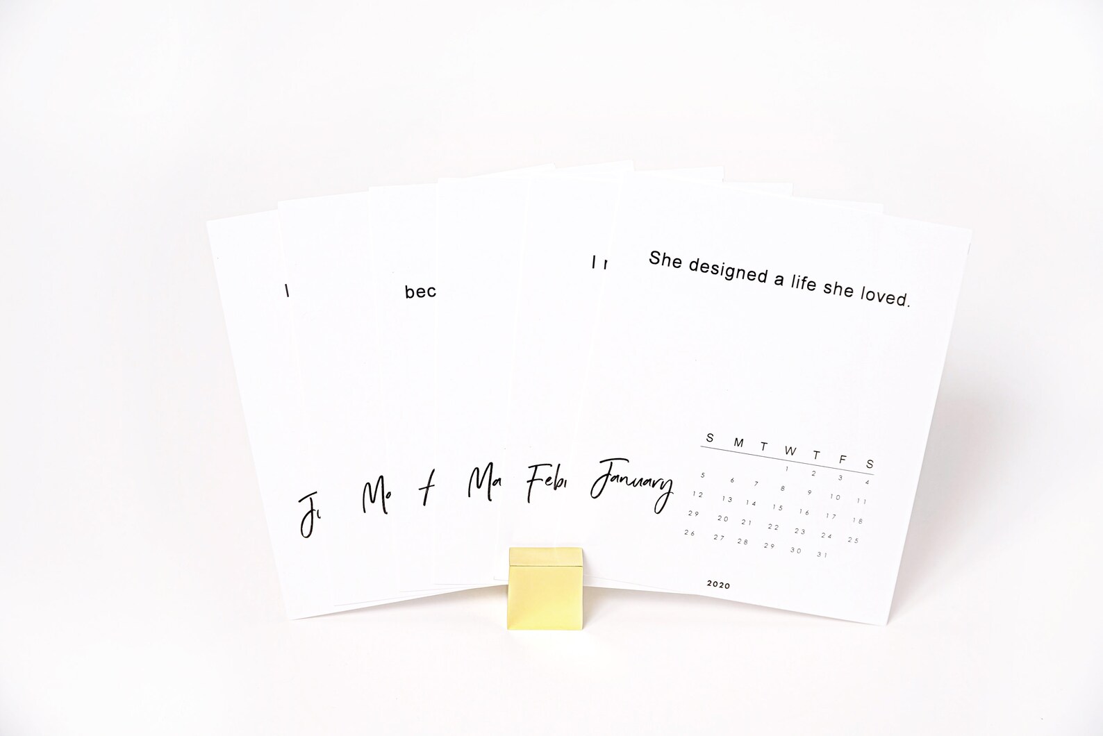 Girl Boss Calendar Set New Job Gift Promotion Bosses Day - Etsy