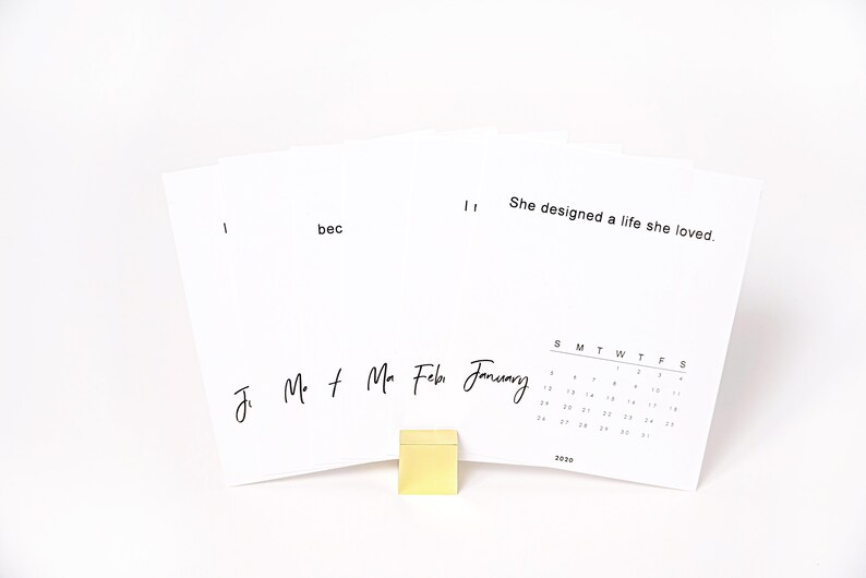 Girl Boss Calendar Set New Job Gift Promotion Bosses Day - Etsy