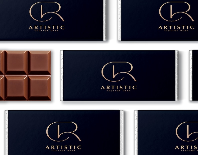 Logo Chocolate Custom WRAPPERS ONLY - Branded Candy Bar Wrappers ...