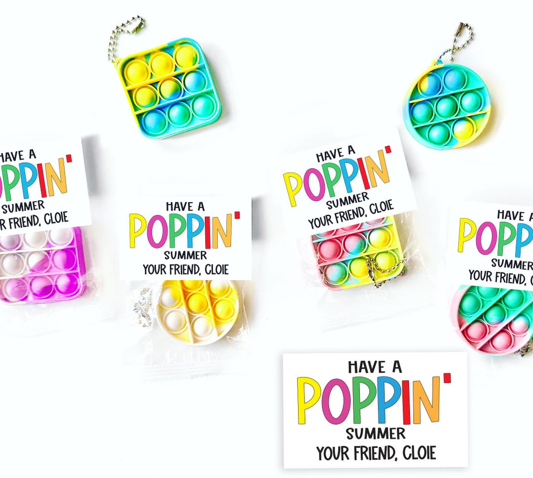 End of School Year Class Gift - Have A Poppin' Summer - Summer Class ...