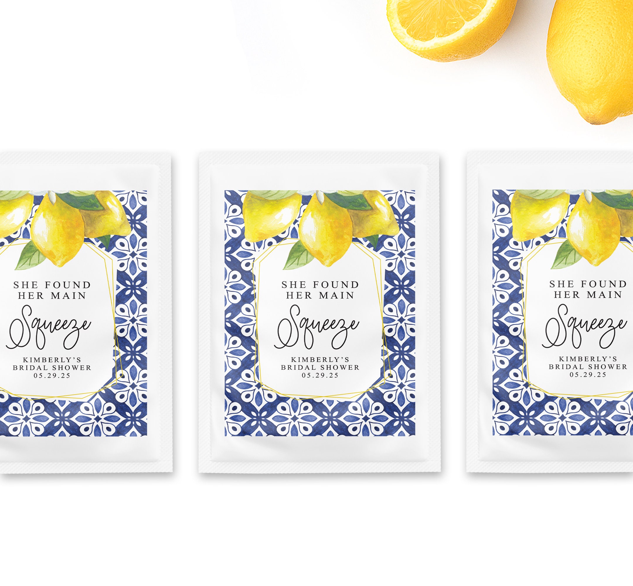 Personalized Lemonade Favors - Bridal Shower Favors - Thank You ...