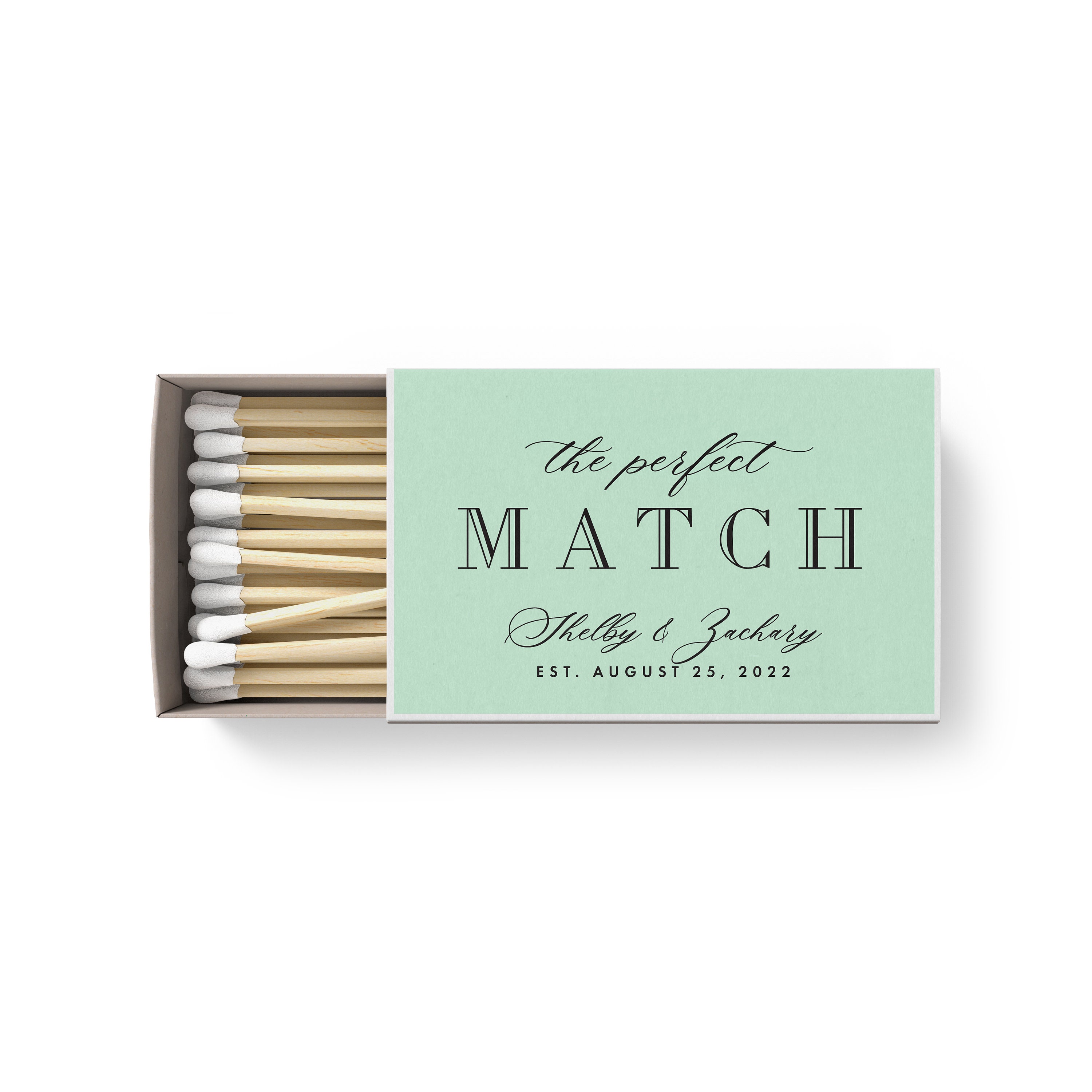 BULK Wedding Matches SET OF 50 Custom Matches Love on Fire - Etsy Canada