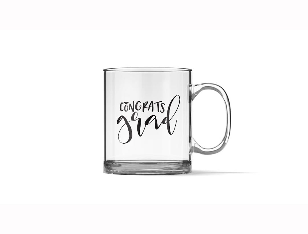 Congrats Grad Coffee Mug - Tea Lovers Gift - Graduation Gift - College ...