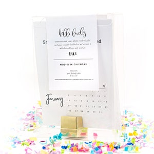 Girl Boss Calendar Set - New Job Gift - Promotion - Bosses Day - Gift ...