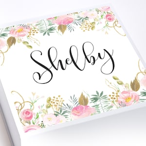 Custom Gift Box White Confetti Box Round White Hat Box Custom ...