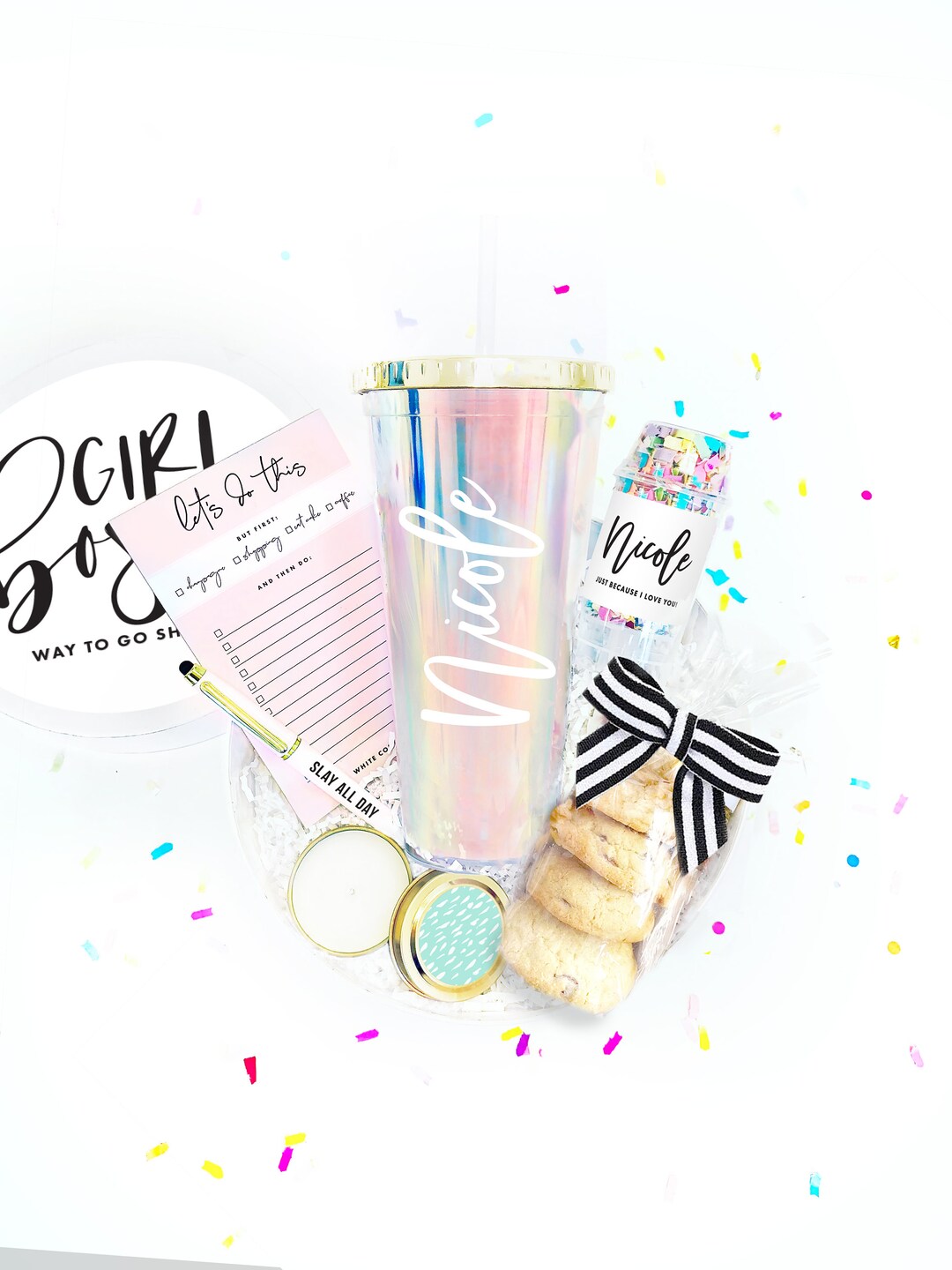 New Job Gift - Promotion Gift Box - Bosses Day - Tumbler - Gift for Co ...