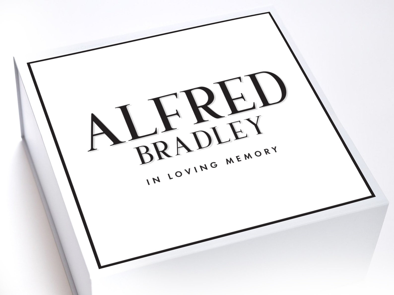 Personalized Memory Box Bereavement Box Forget Me Not | Etsy