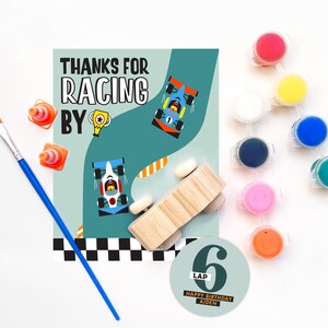 Kids Car Paint Party Favor - Two Fast Birthday - Fast One Party ...