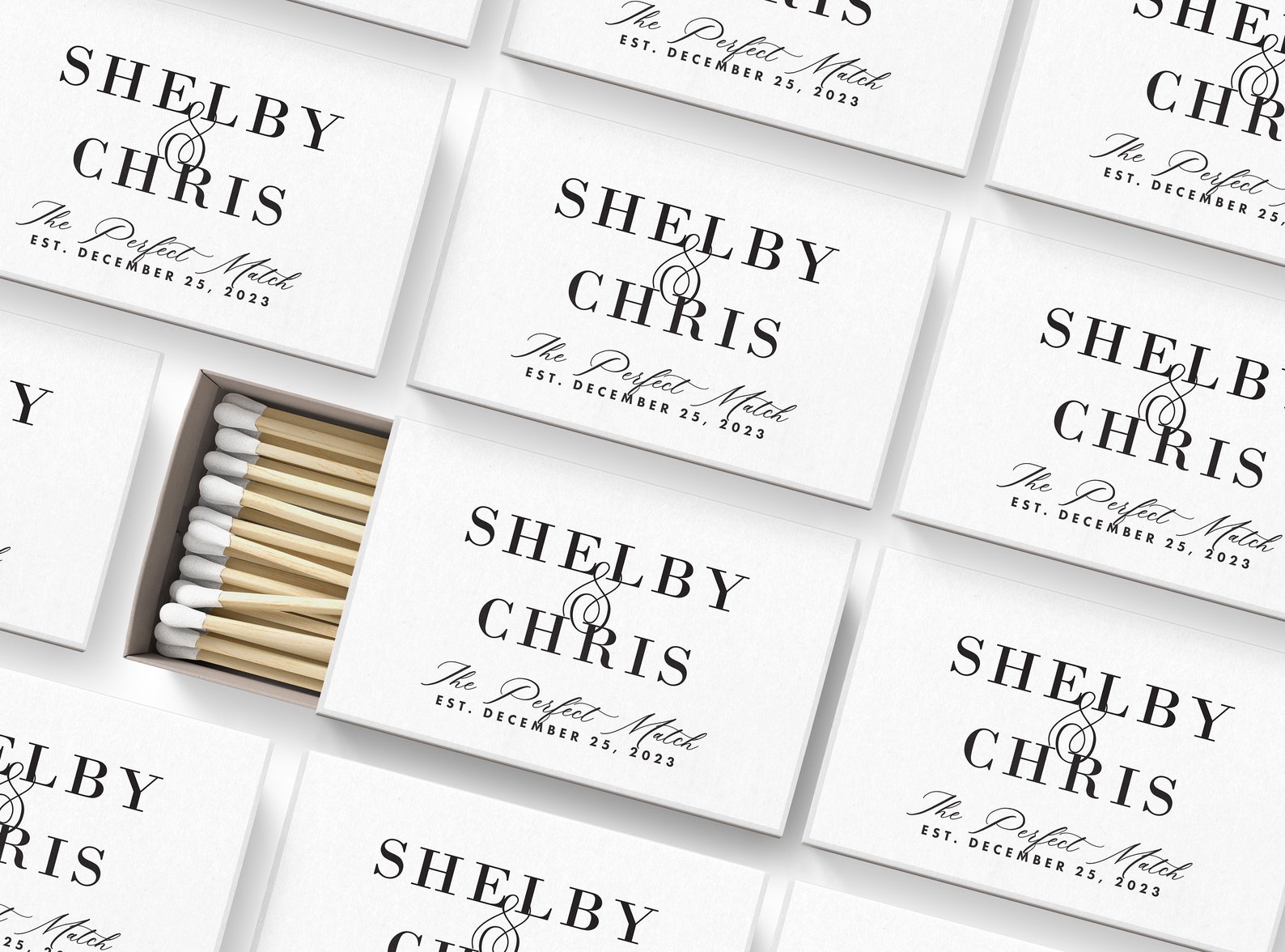 Matchbook Labels Only - Etsy