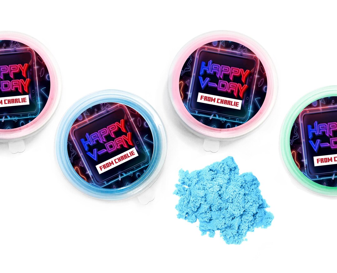 Gamer Valentines - BULK Kids Gaming Valentine Favors - Valentine Cloud ...