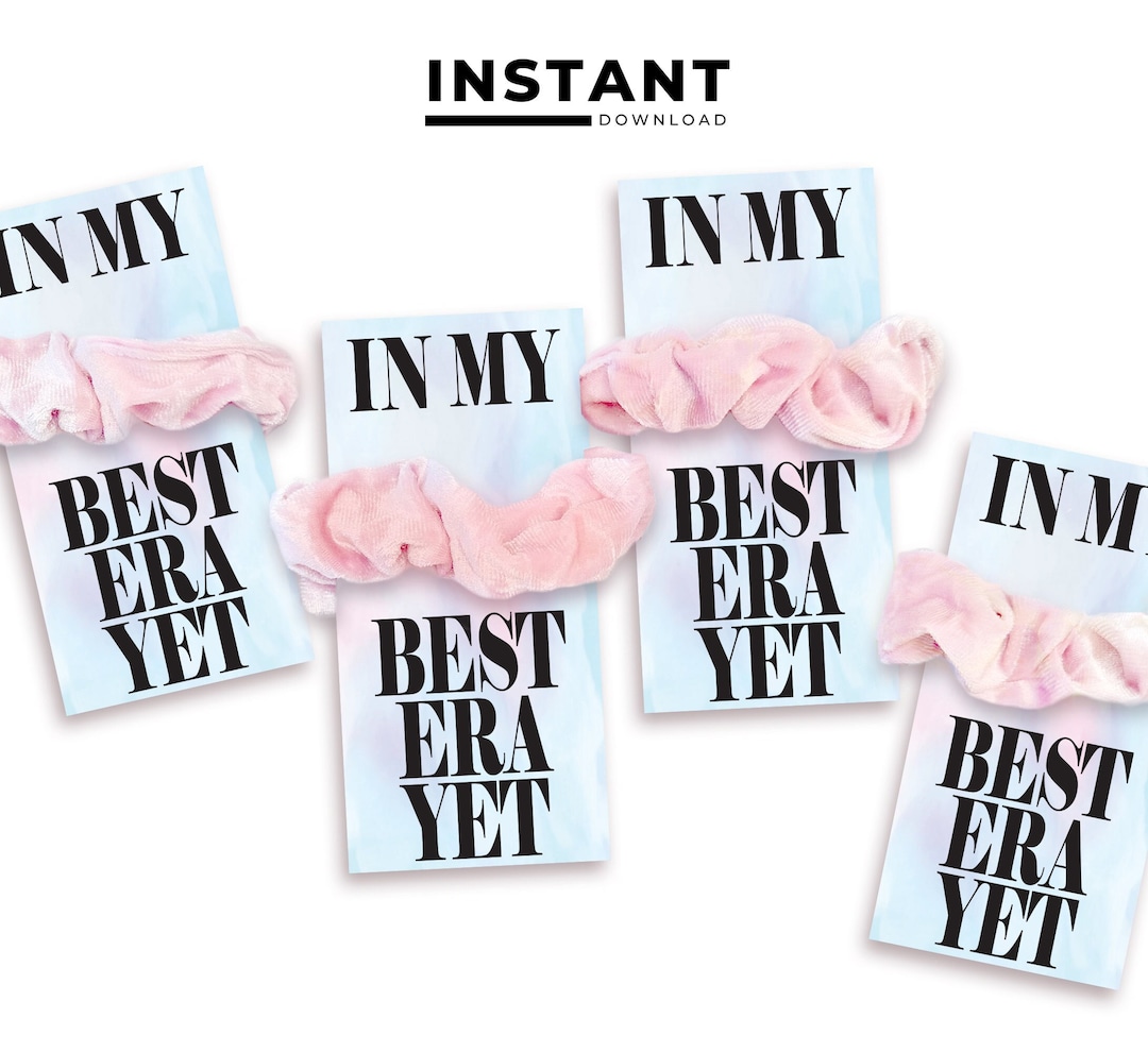Best Era yet Party Favor PRINTABLE - Affordable Era Party Favor ...