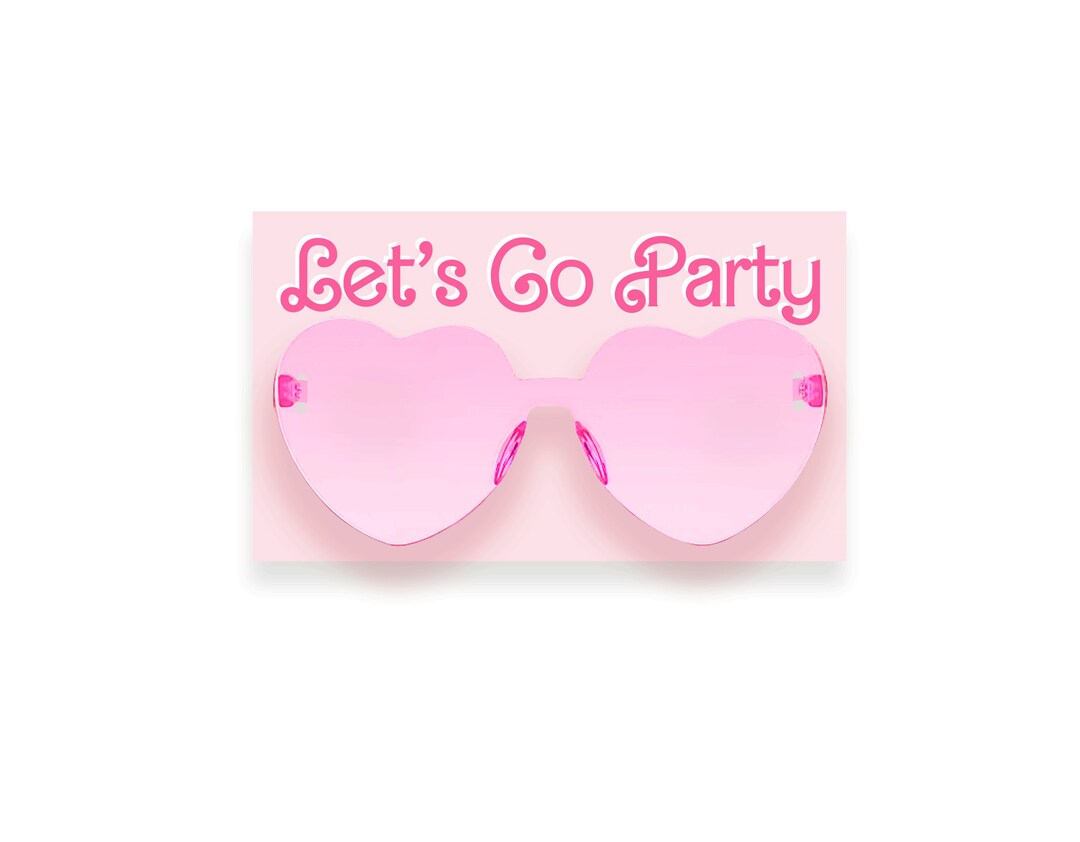 Lets Go Party Favor Sunglasses Party Favor Birthday Bachelorette 2337