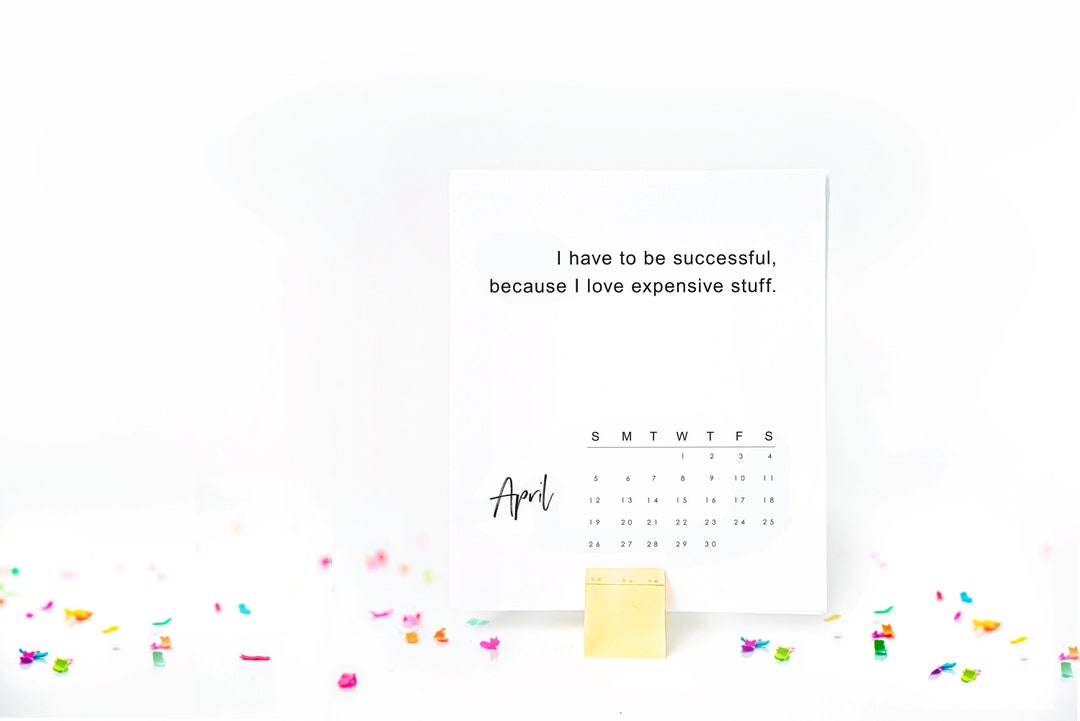 Girl Boss Calendar Set - New Job Gift - Promotion - Bosses Day - Gift ...