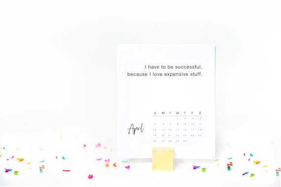 Girl Boss Calendar Set New Job Gift Promotion Bosses Day - Etsy