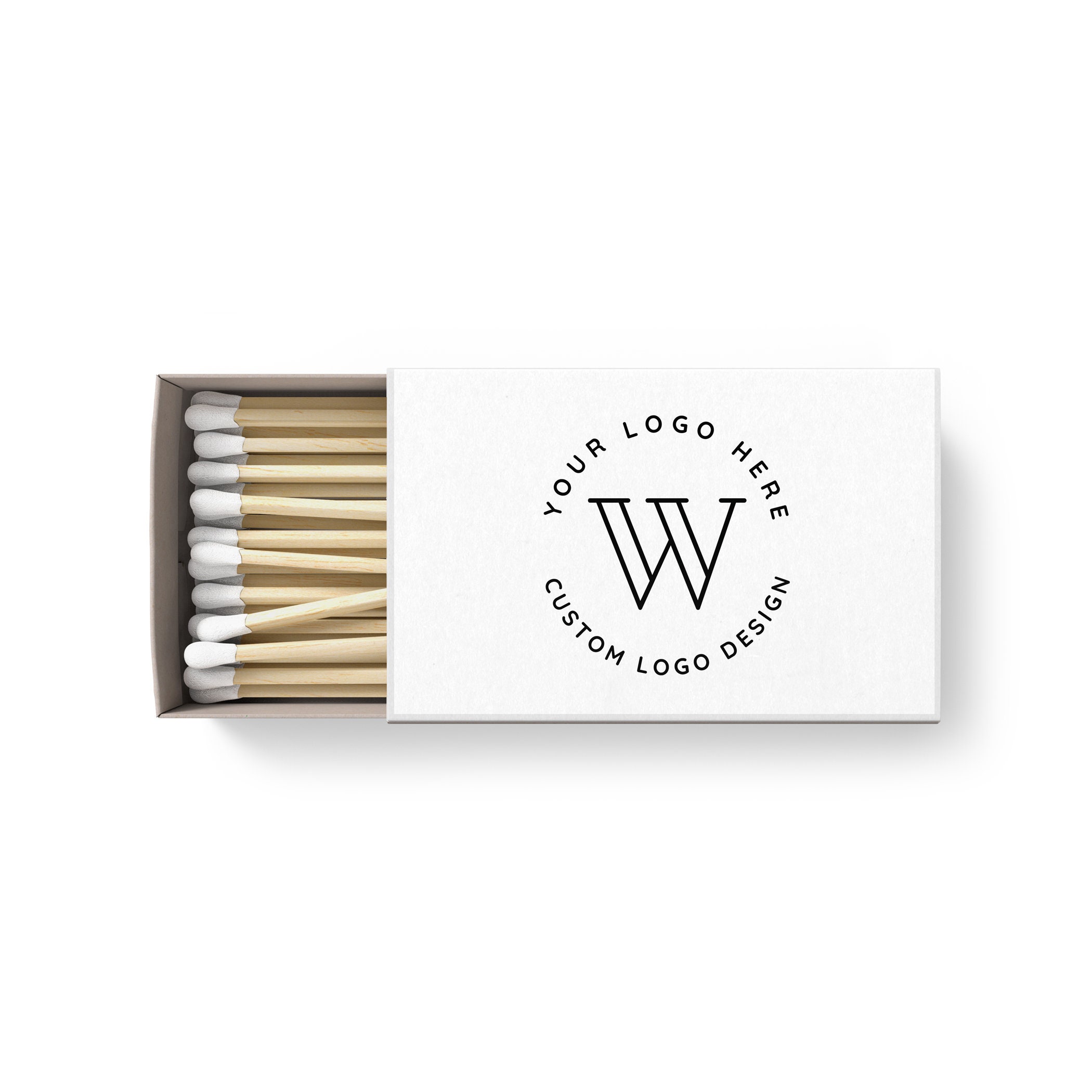 BULK Custom Logo Matches SET OF 50 Custom Matches Custom - Etsy
