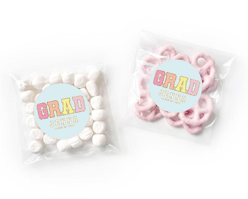 Graduation Favor Labels BULK - 2026 Graduation Favor - Class of 2026 ...