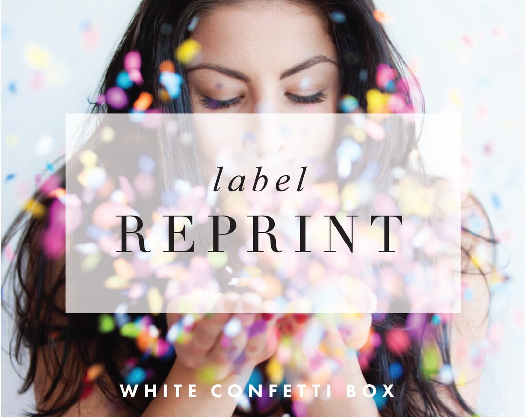 Label Set Reprint - Etsy