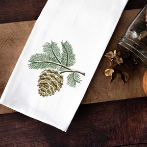 Pine Cone Embroidery Design: Winter Forest Pattern (3 Sizes) (instant ...