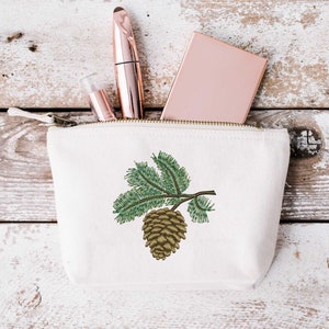 Pine Cone Embroidery Design: Forest Nature Pattern (machine Embroidery ...