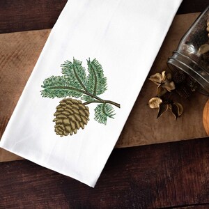 Pine Cone Embroidery Design: Forest Nature Pattern (machine Embroidery ...