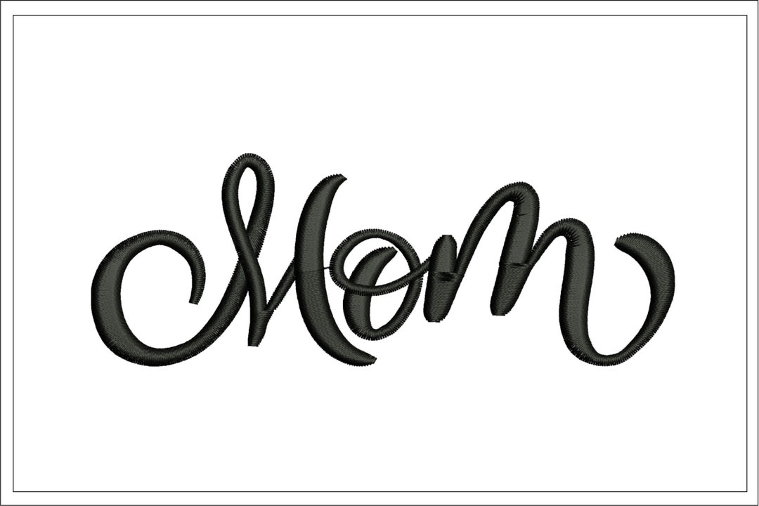 Mom Embroidery Design, Mother's Day Embroidery File, Mom Machine ...