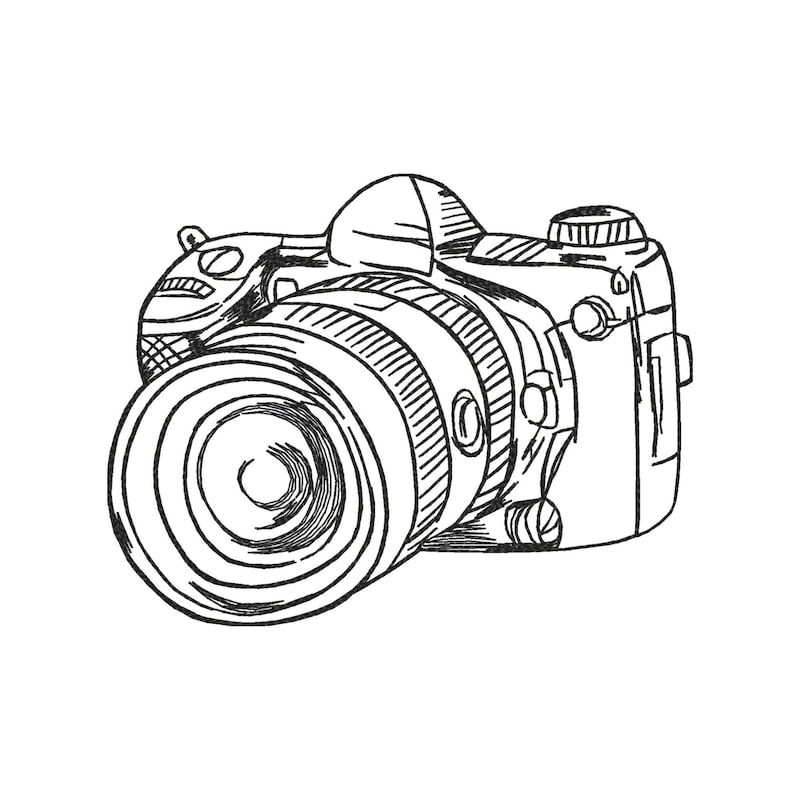 Sketched Camera Design - Etsy