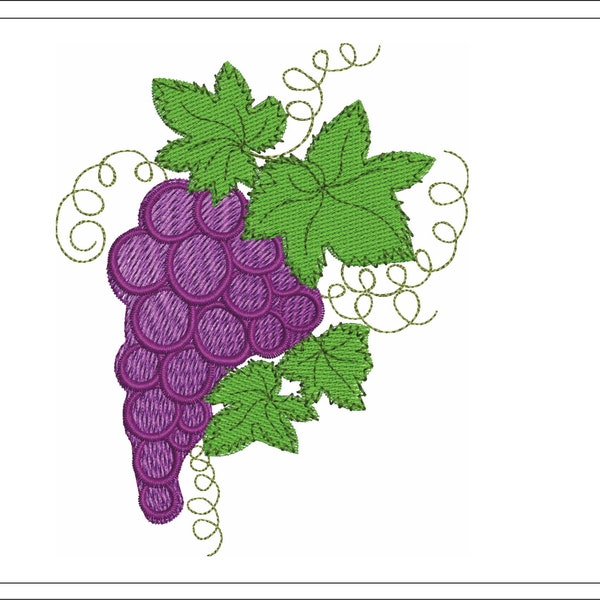 Bunch of Grapes - Etsy