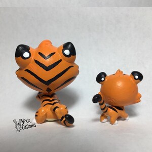 LPS Mommy and Baby Tiger Set Custom OOAK - Etsy