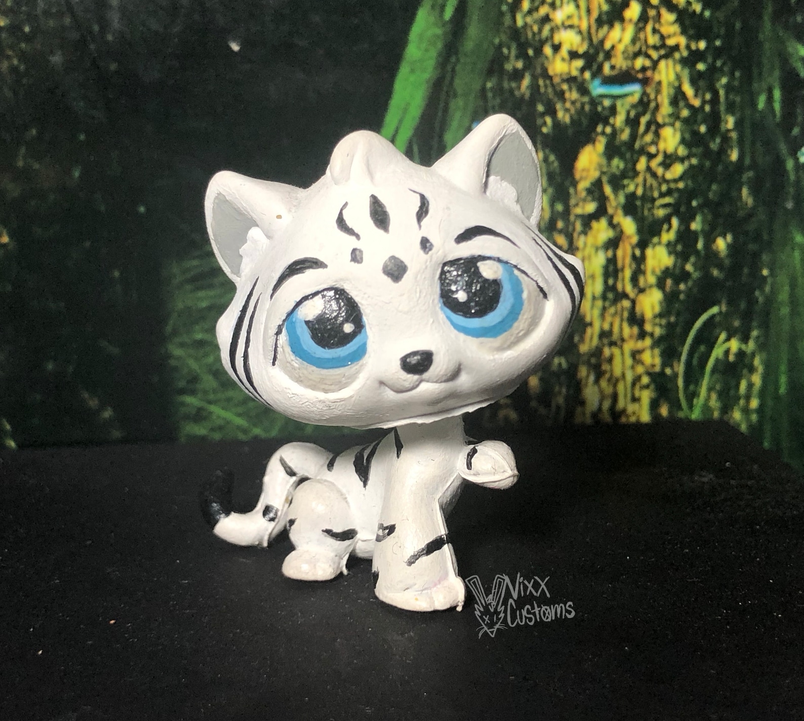 LPS Mommy and Baby White Tiger Custom OOAKS - Etsy