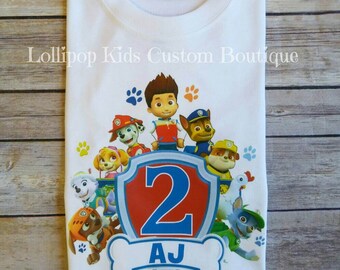 Secret Life of Pets...white short sleeve Birthday Shirt