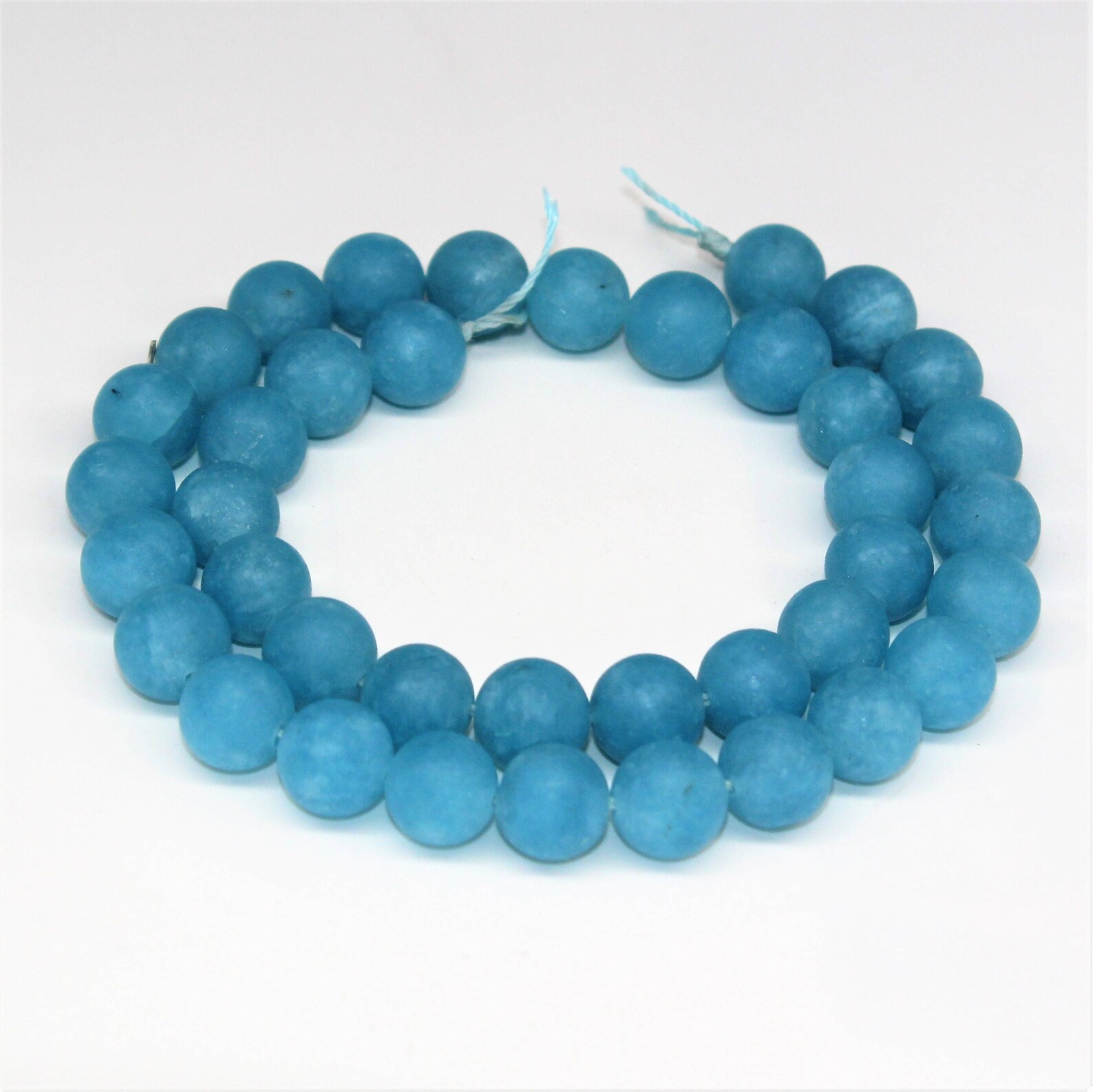 Matte Angelite Gemstone Round Loose beads 6/8/10mm | Etsy