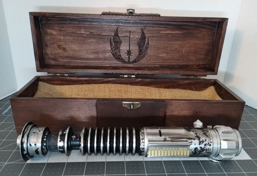 Finished Decorative Lightsaber Display Box - Ready to Ship - Etsy