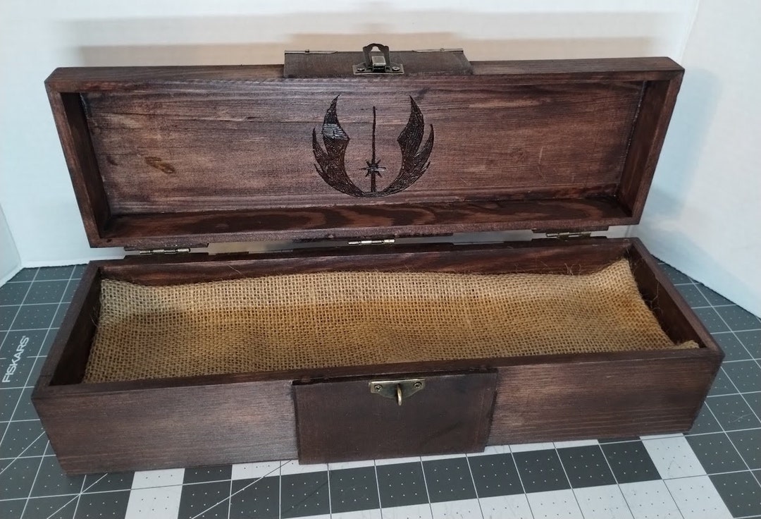 Finished Decorative Lightsaber Display Box Ready to Ship - Etsy