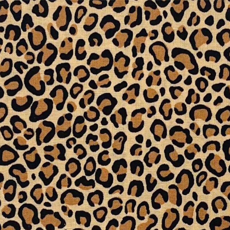 Cheetah Print Fabric - Etsy