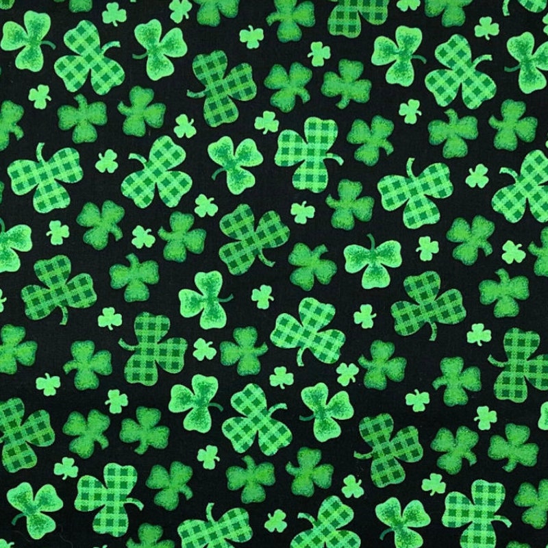 Shamrock Fabric - Etsy