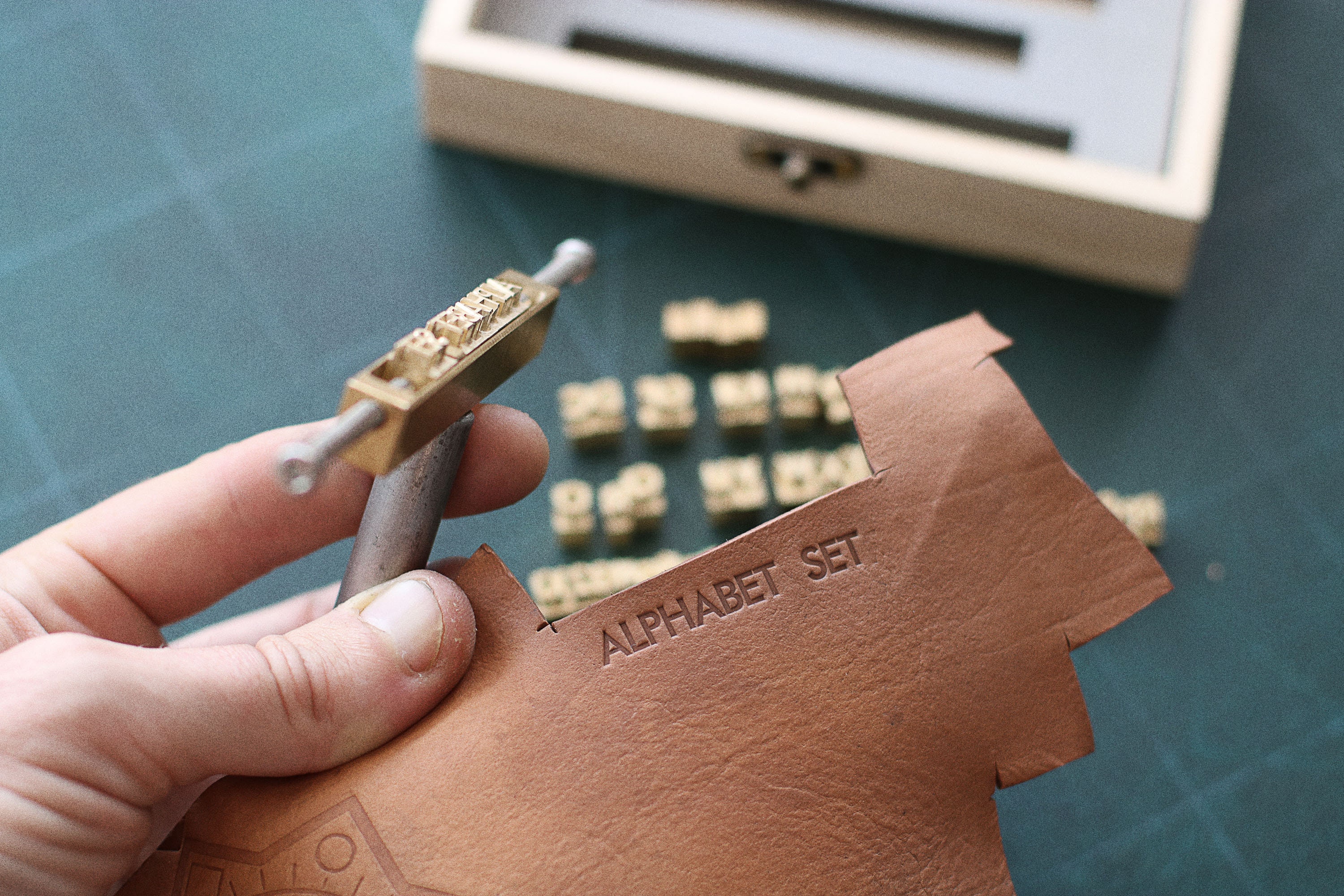 Custom Alphabet Stamp Set for Leather - Etsy