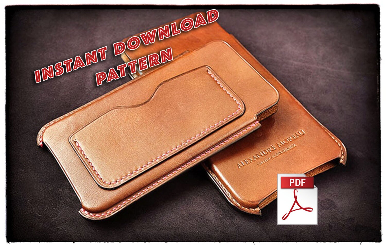 2 Iphone Case Patternsvideo Tutorial/ Iphone 67 6 Plus and - Etsy