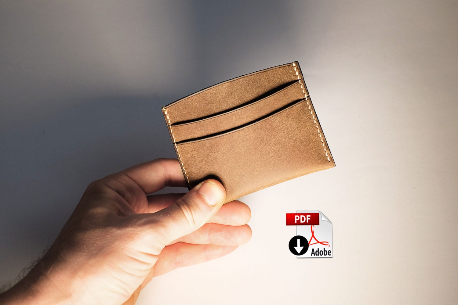 Slim Leather Wallet Patterns/leather Card Holder Patterns/free - Etsy