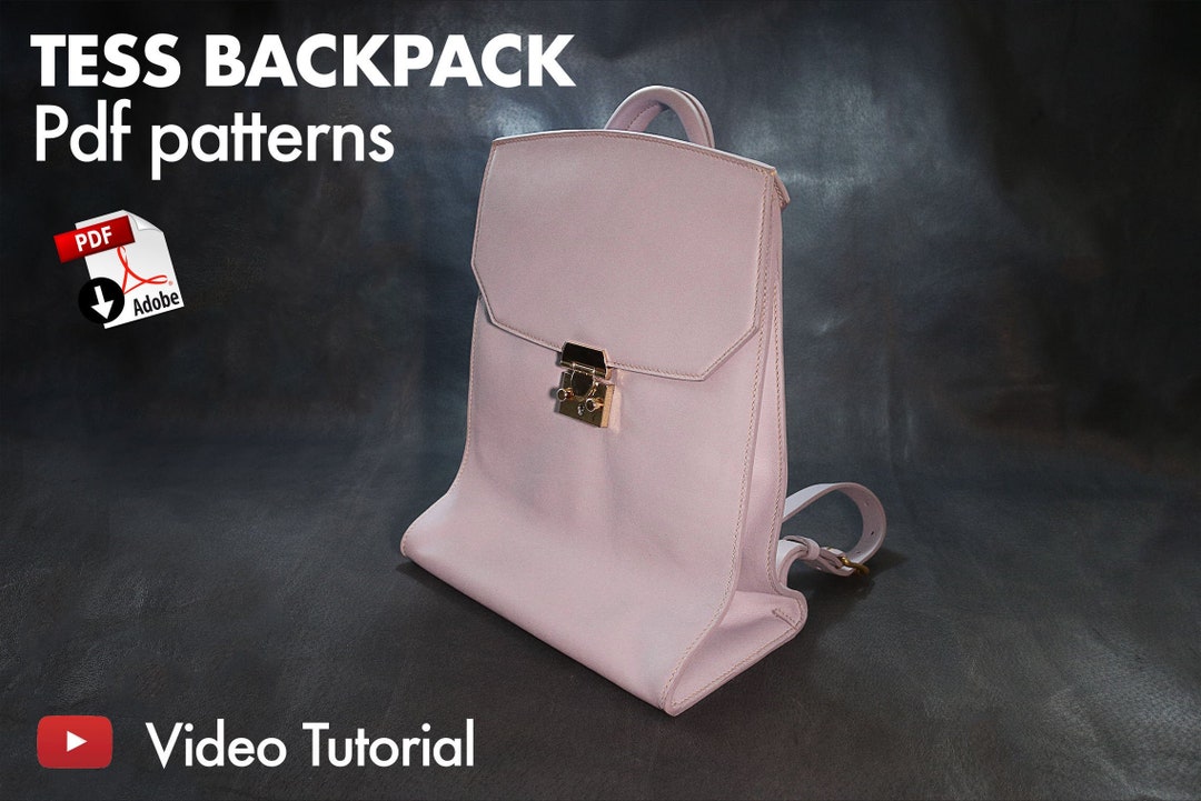 Tess Backpack Pdf Patterns Video Tutorial - Etsy