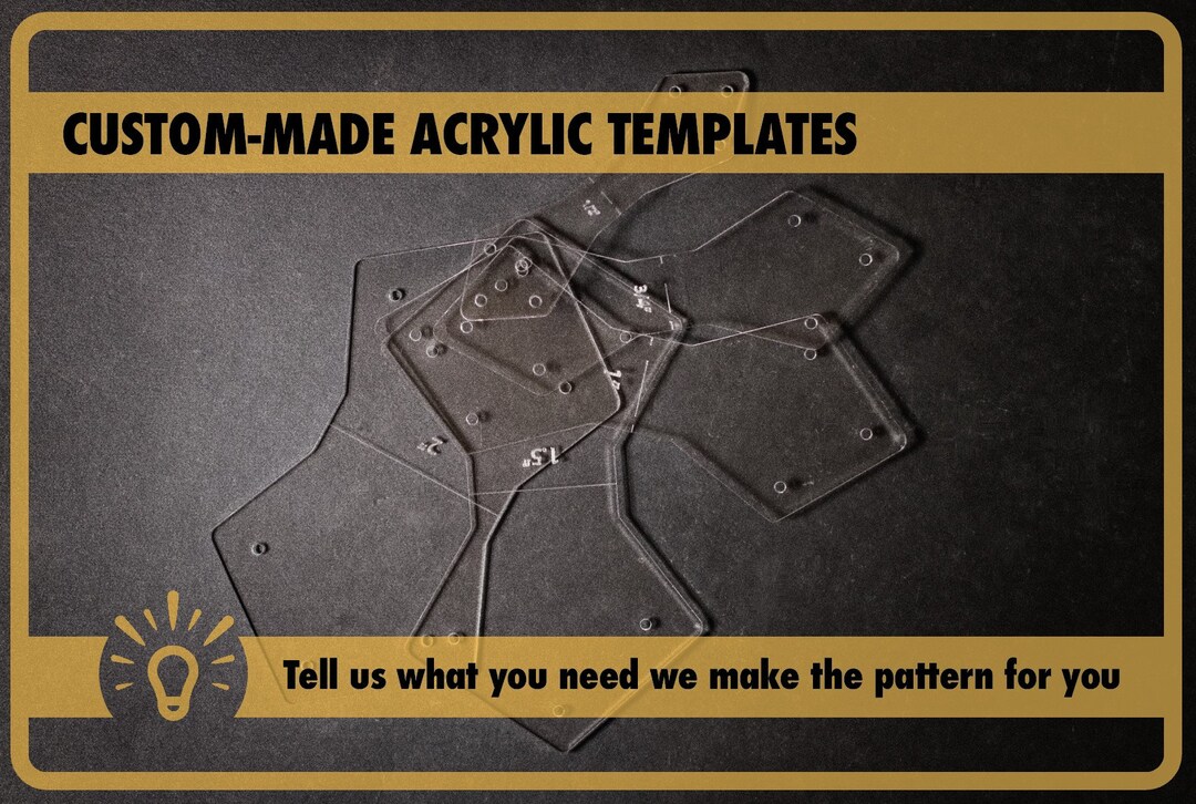 Custom Acrylic and Pdf Templates (from USD15) Contact Us for a Quote - Etsy