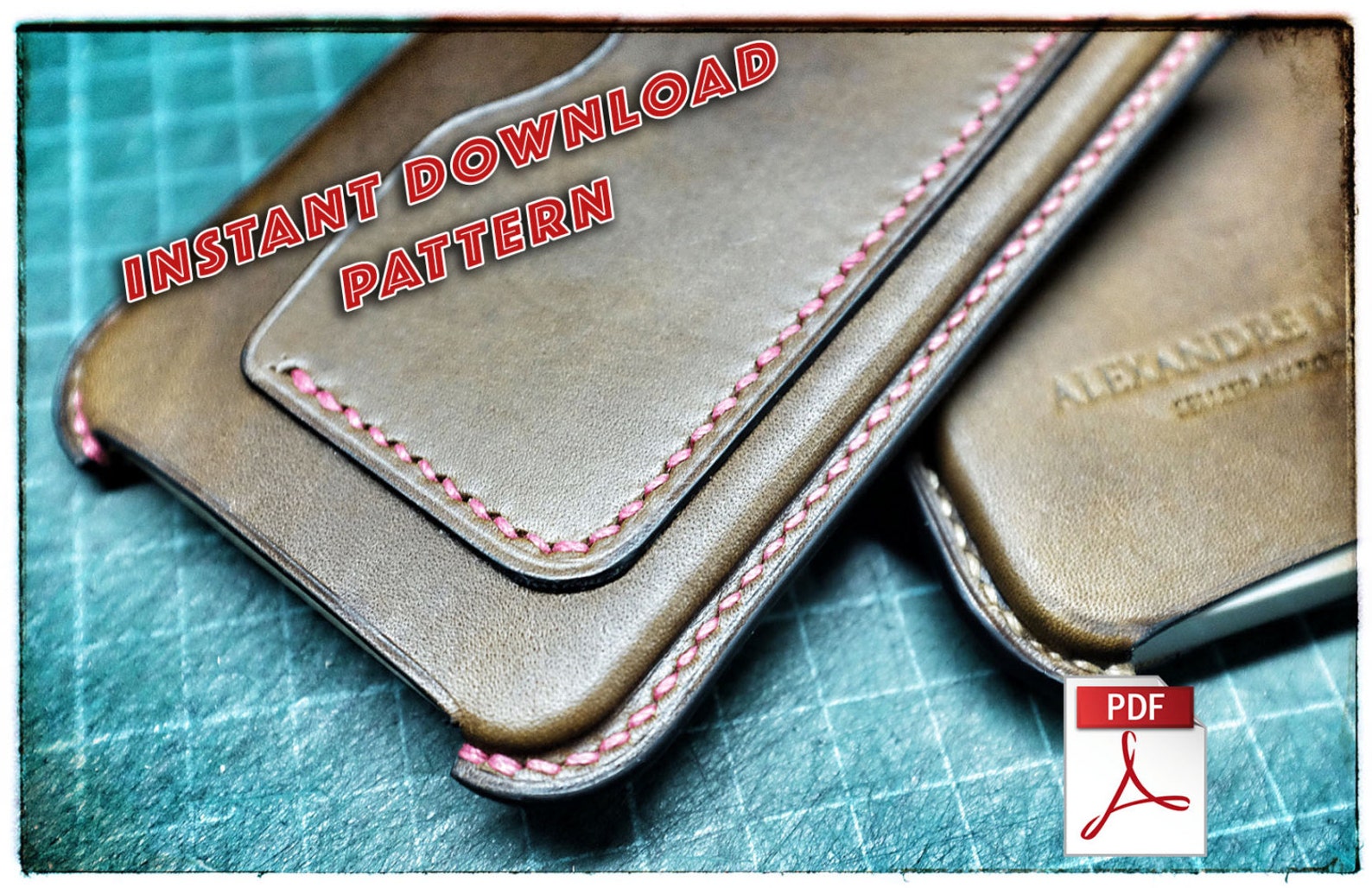 2 Iphone Case Patternsvideo Tutorial/ Iphone 67 6 Plus and - Etsy